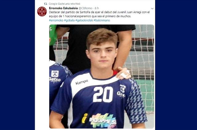 Del Balonmano Gaztelueta a 1ª División | Bachillerato en Gaztelueta